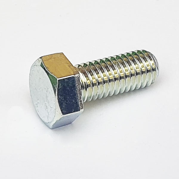 M8 x 20 No Mark Full Thread Hex Bolt Trivalent White JIS 13mmA/F 110B0 ...