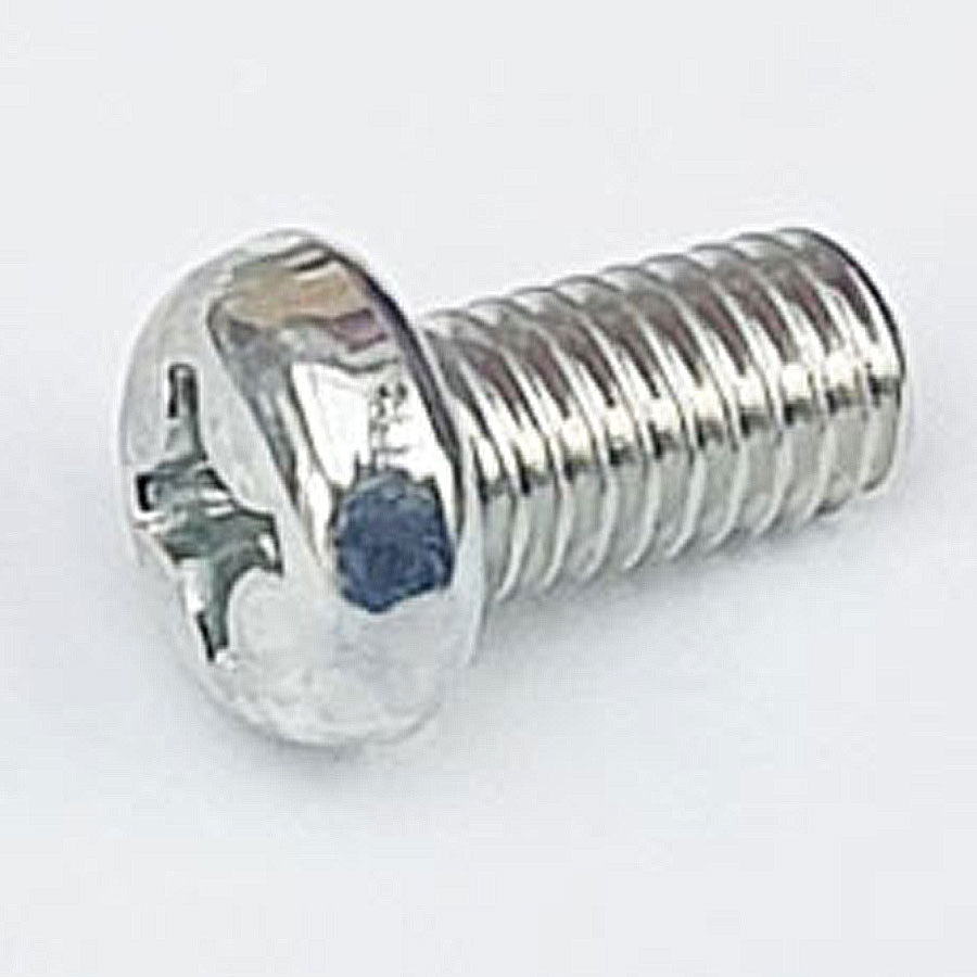 M6 x 10 Phil Pan Trivalent White Cr-3 JIS 220B0610 – JIS-Fasteners.com