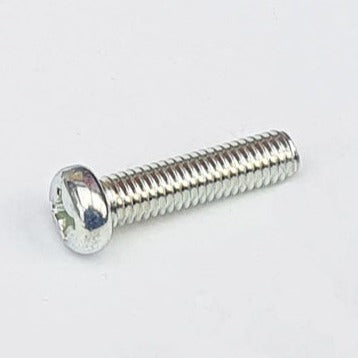 M6 x 25 Phil Pan Trivalent White Cr-3 JIS 220B0625 – JIS-Fasteners.com